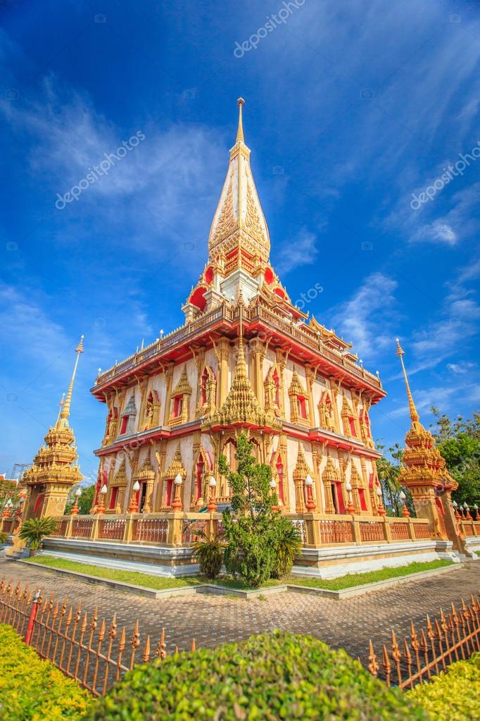 Wat Chalong temple in Phuket Thailand Stock Photo by ©PhanuwatNandee ...