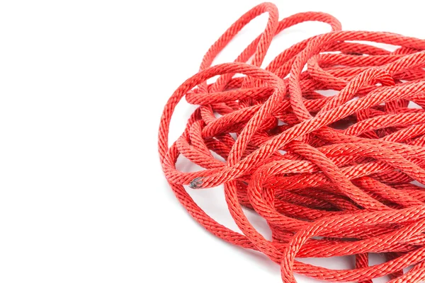Tangled Red rope — Stock Photo © PhanuwatNandee #64035739