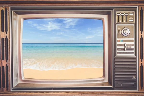 Beach tv Stock Photos, Royalty Free Beach tv Images | Depositphotos