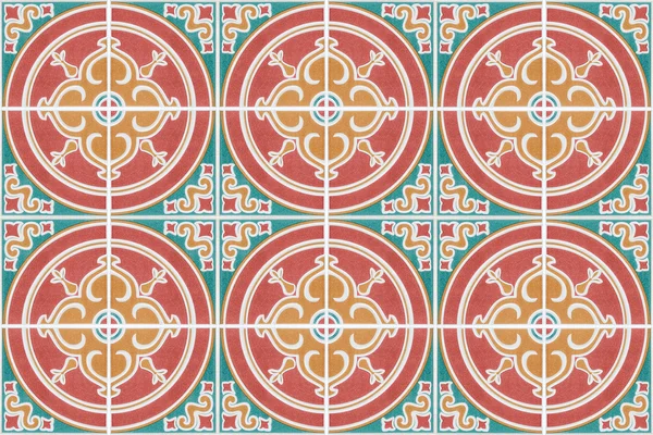 Pattern of vintage style wall tile texture — Stock Photo ...