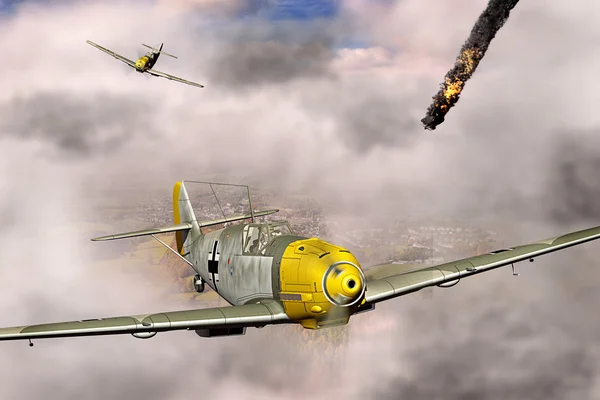 Messerschmitt Bf 109 — Stock Photo © tompic #71971171