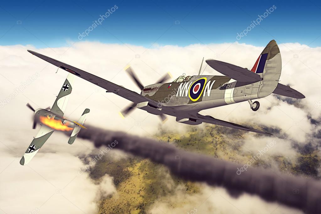 Supermarine Spitfire — Stock Photo © tompic #71971493