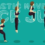 Tuck jumps exercise Stock Vector Image by ©parkheta.gmail.com #290694260