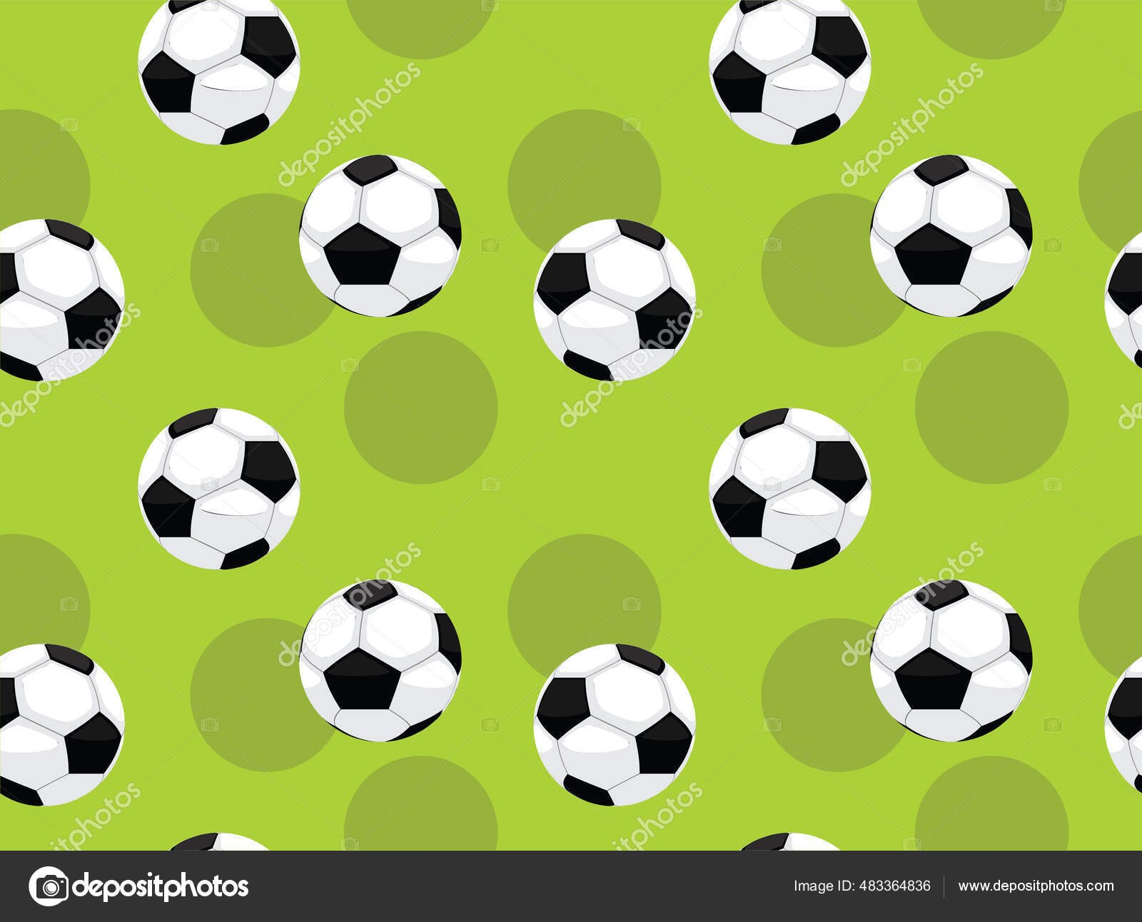 Soccer Ball Pattern Wallpaper