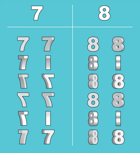 Números de simetria Stock Photos, Royalty Free Números de simetria ...