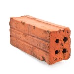 Single red brick isolated on white background Stock Photo by ©syomao2 ...