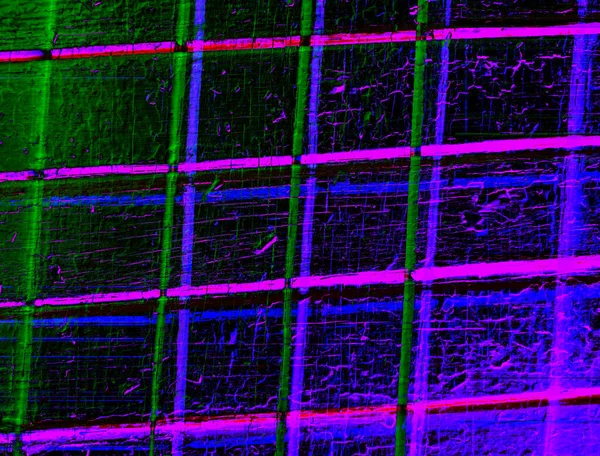 Abstract background in red, green and blue, with a spectacular rhythm ...