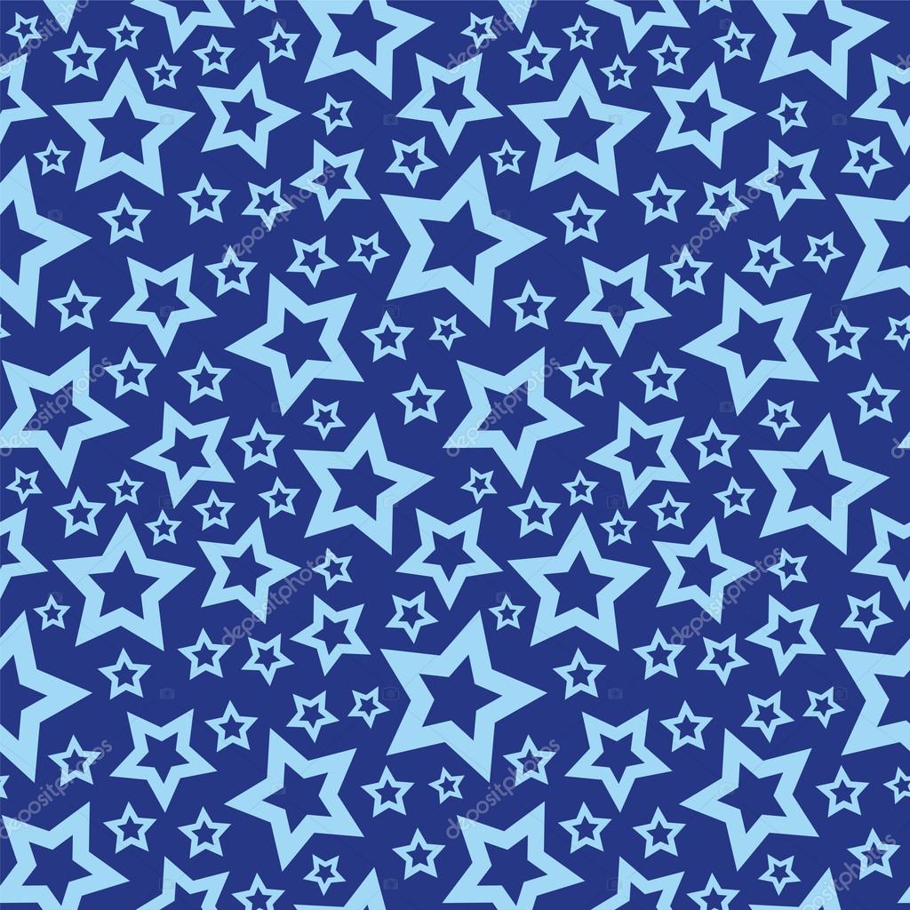 Blue stars seamless texture vector Stock Vector Image by ©Elena ...
