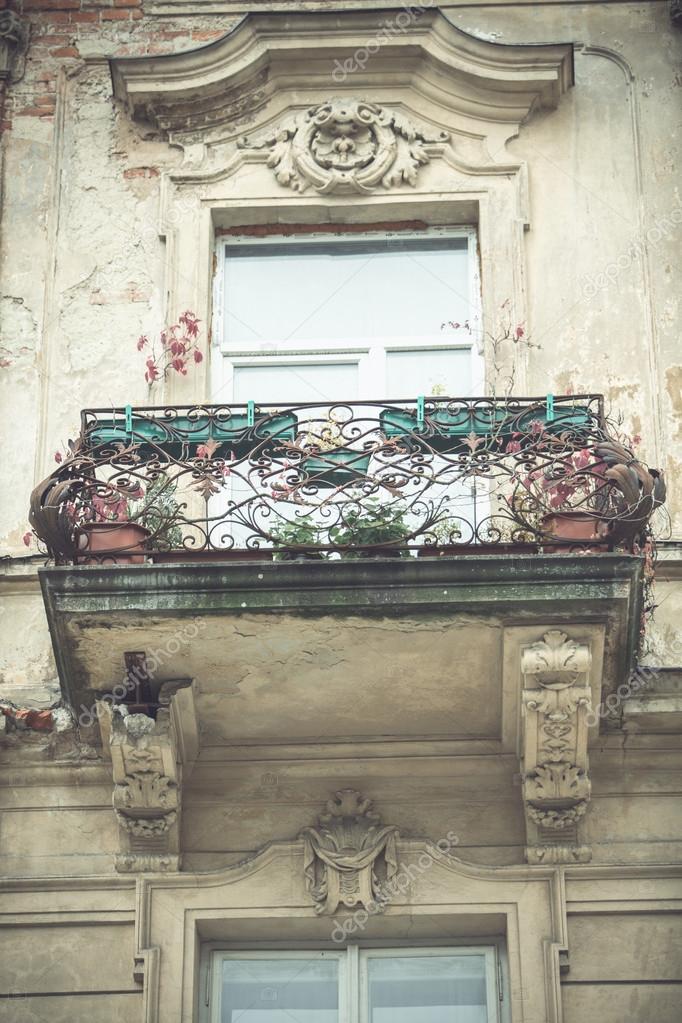 Old balcony Stock Photo by ©PEPPERSMINT 55076361