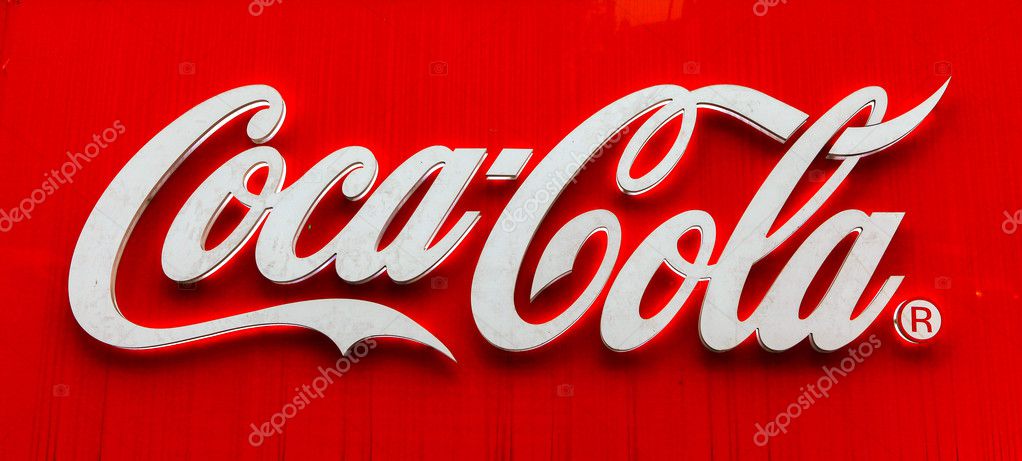 Bucarest Rumania Mayo 2016 Coca Cola Sign Coca Cola Refresco — Foto ...