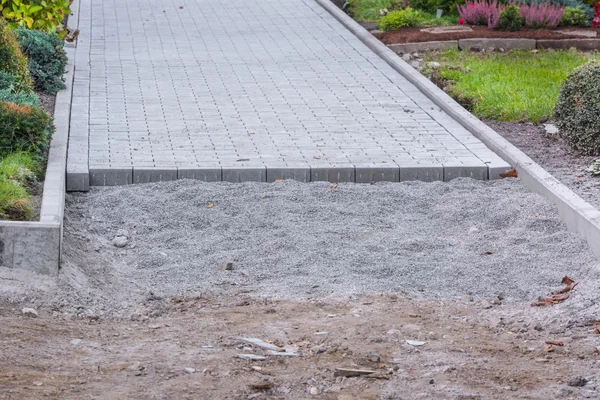 Construction of a paved surface. Stock Photo by ©NikD51 103102010