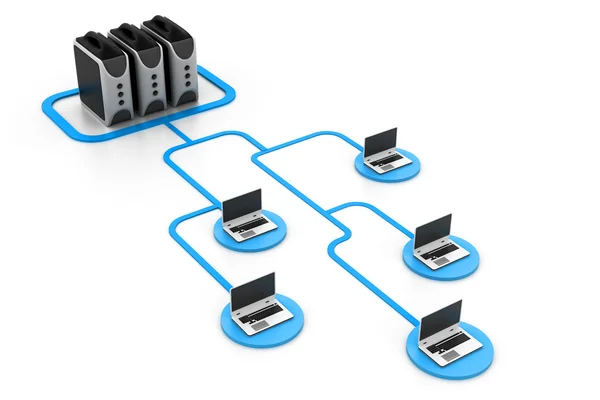 Computer network Stock Photo by ©hywardscs 42779863