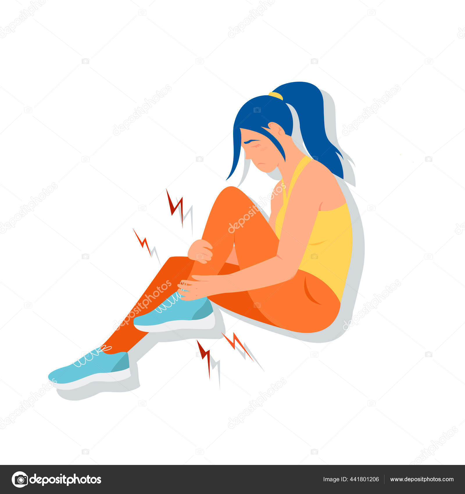 Sprained Ankle Clipart