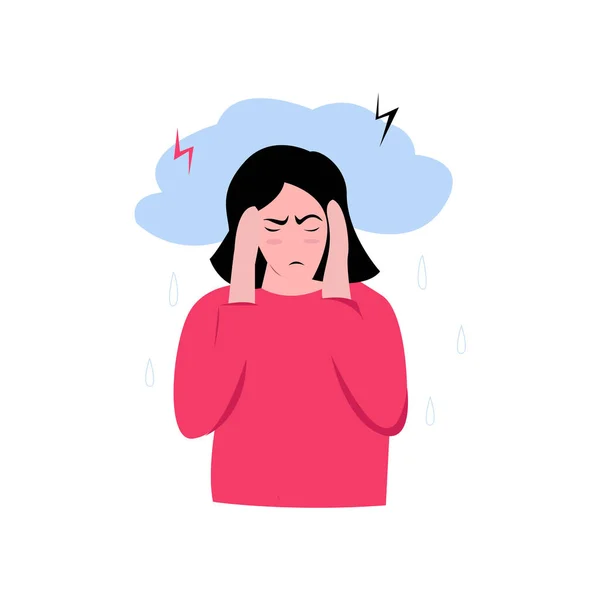 Young Good Looking Man Feeling Tired Sick Stock Vector Image by ...