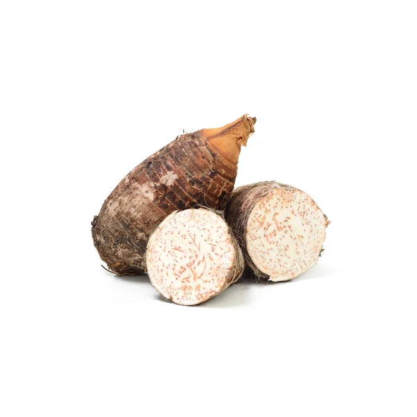 Cassava isolated on a white background Stock Photo by ©sommaill 111674042