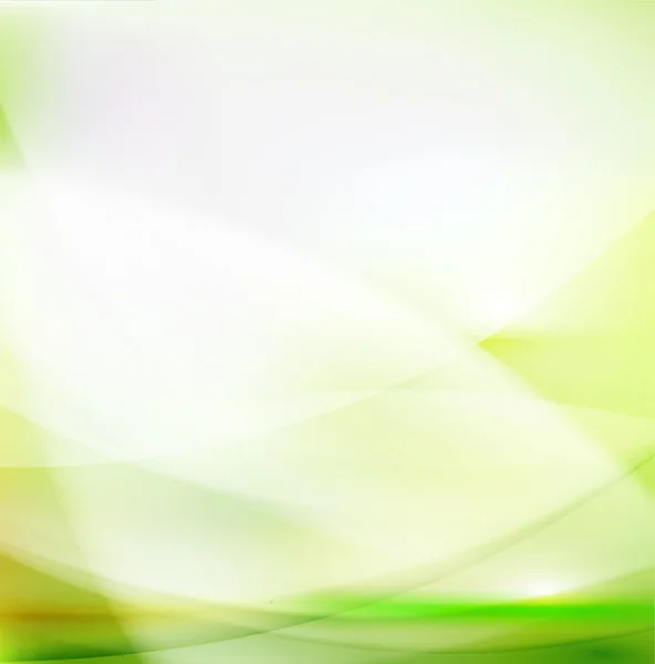 Abstract smooth green flow background, Vector illustration Stock Vector ...