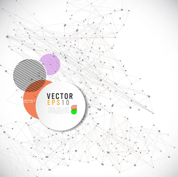 Abstract mesh network background for technology, business concep Stock ...