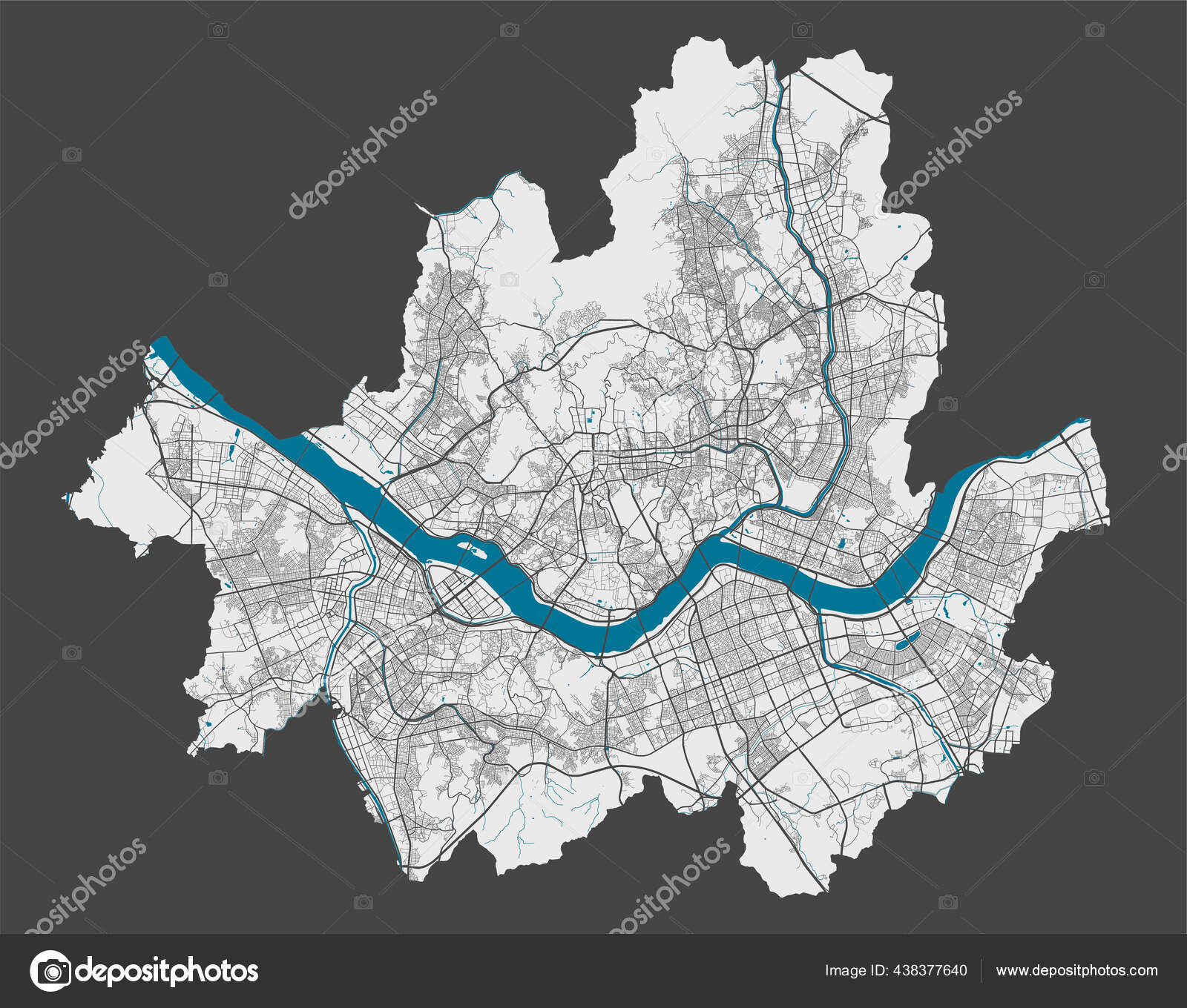 Street Map Vector Free Download