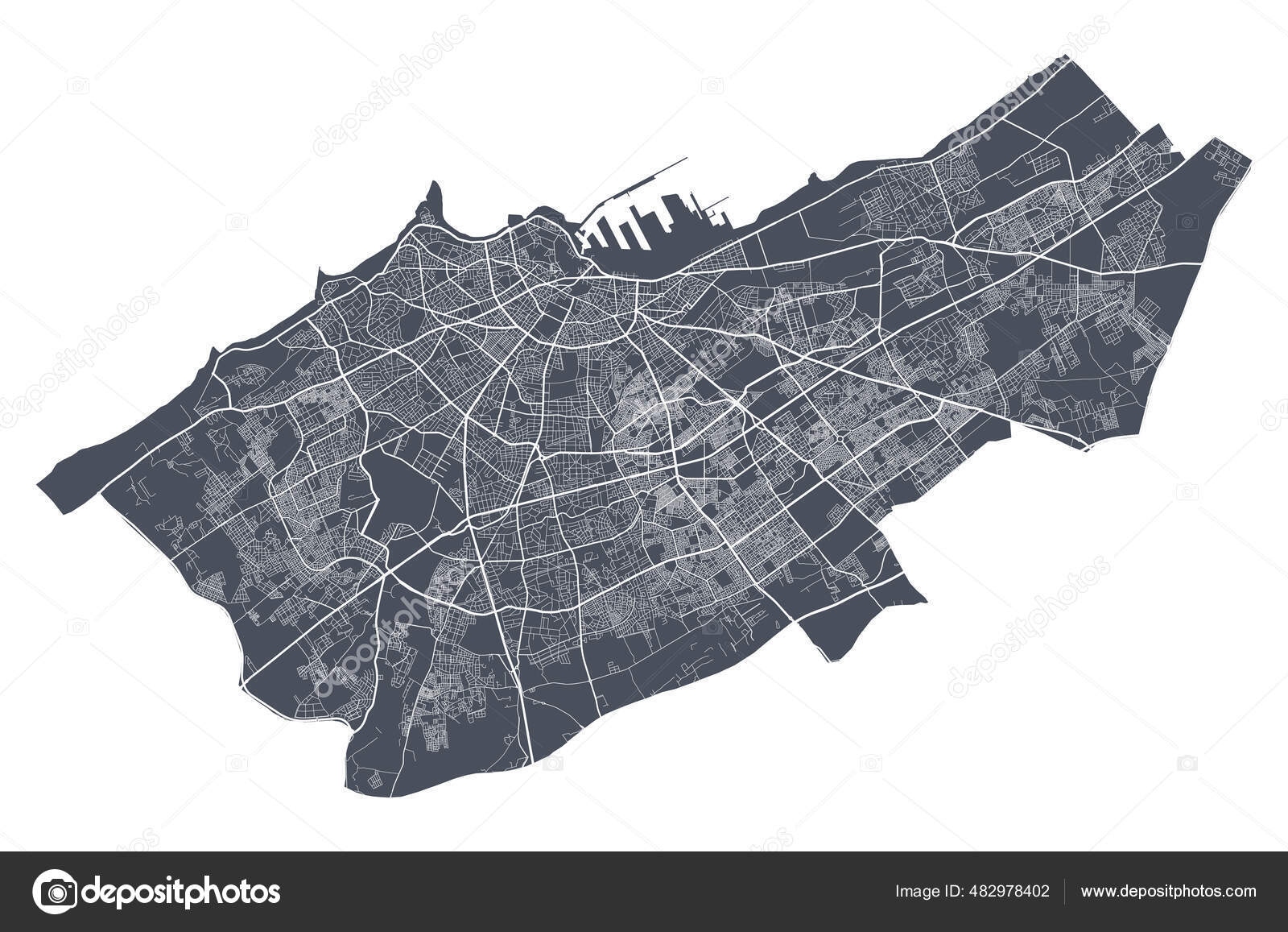 Mapa De Bolonia Detallado Mapa De Calle Mapa Archidona Plano