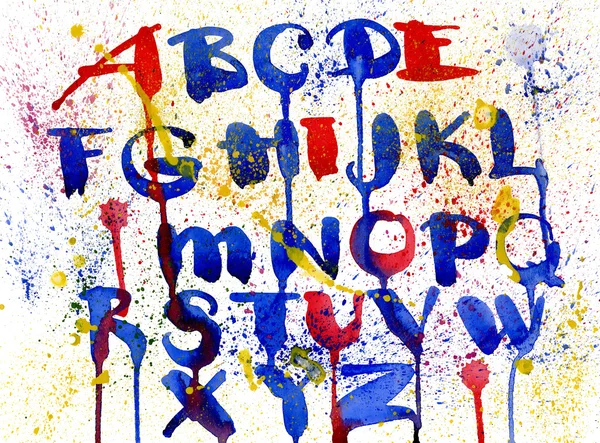 Abecedario con textura acuarela fotos de stock, imágenes de Abecedario ...