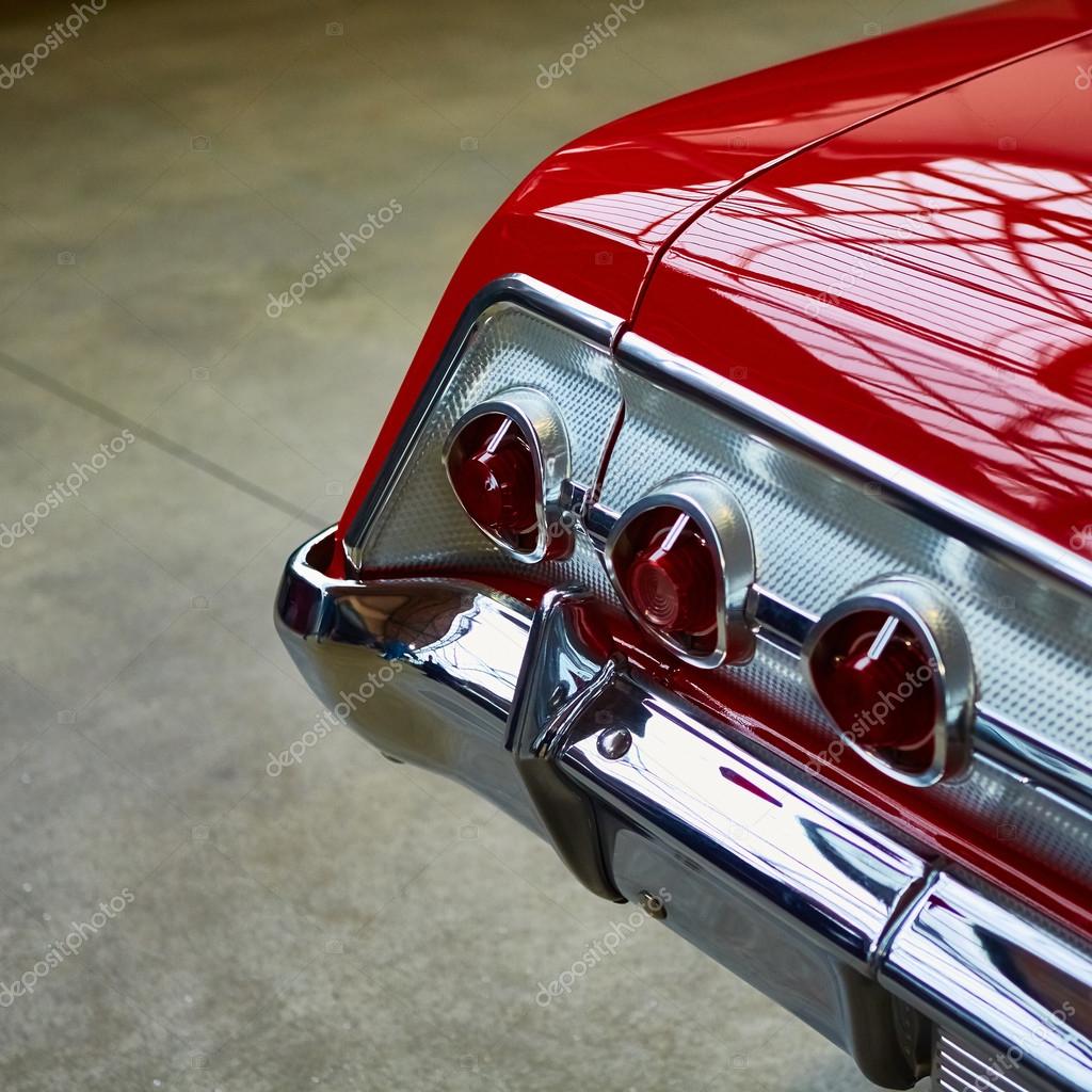 Closeup of the tail light Stock Photo by ©sarymsakov 90104932