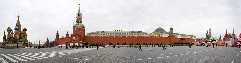Moscow - Red Square panorama view — Stock Editorial Photo © venakr ...