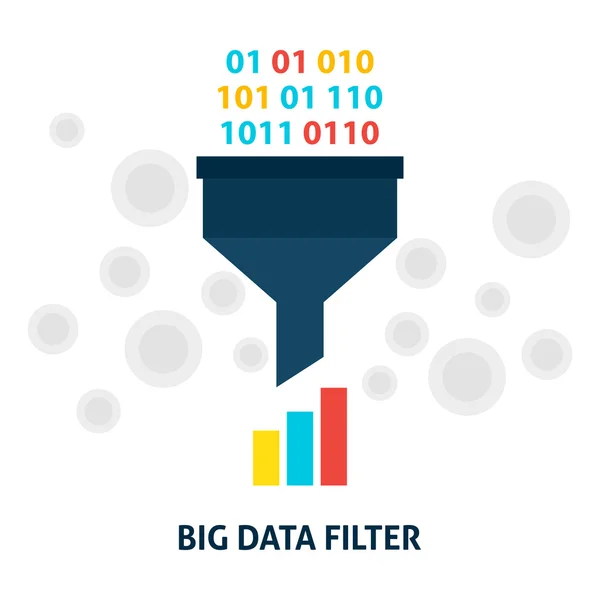 Big data funnel Stock Vector Image by ©tereez #58233049