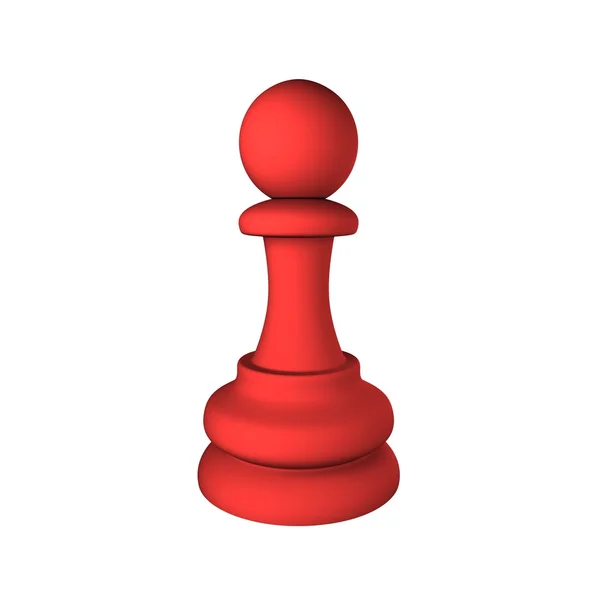 3d render of red pawn — Stock Photo © montego #5310080