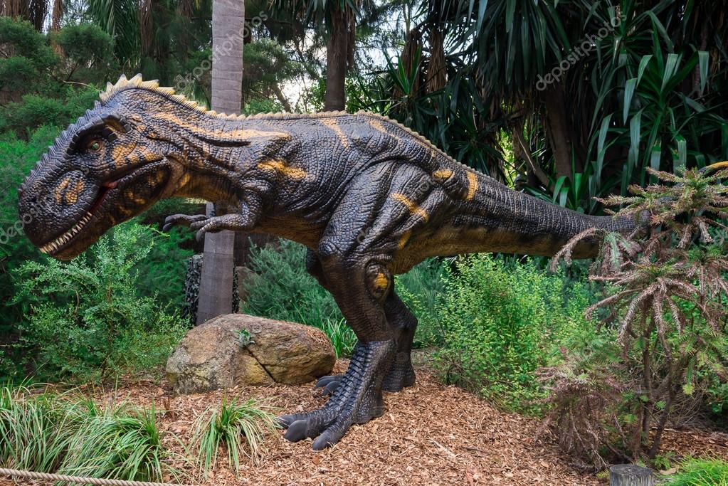 Nanotyrannus display model in Perth Zoo – Stock Editorial Photo ...