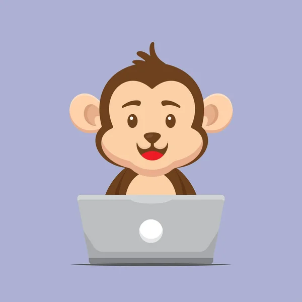 9,032,664 Monkey at computer Vector Images | Depositphotos