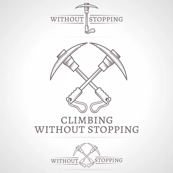 Ice axe Vector Art Stock Images | Depositphotos