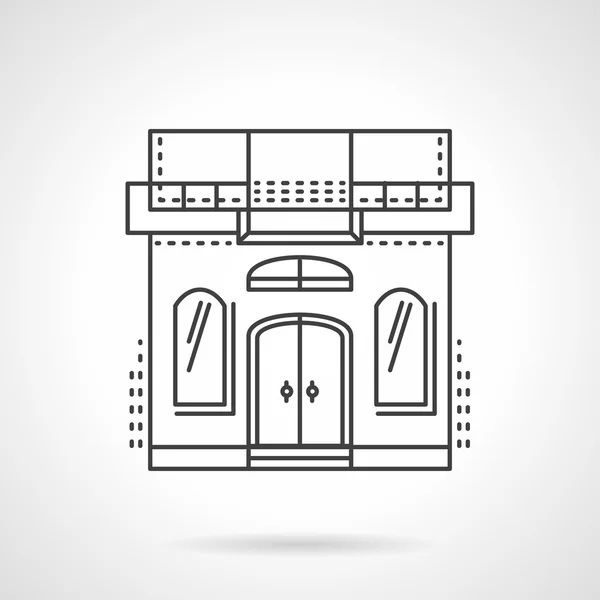 Café vitrine Vector Art Stock Images | Depositphotos