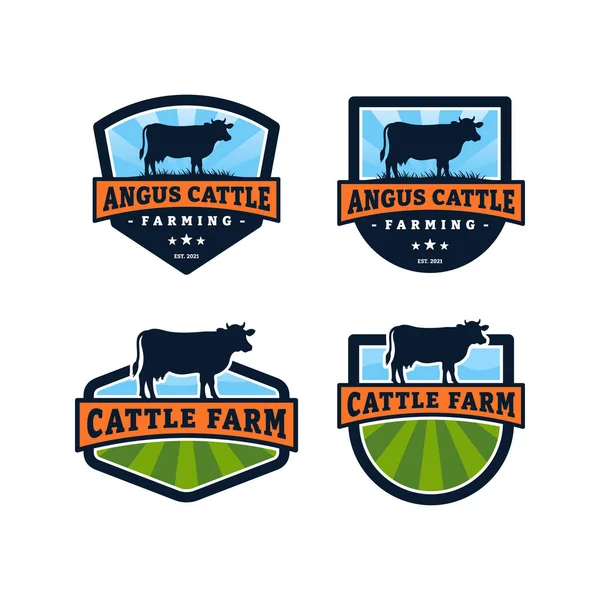 100,000 Cattle farm logo Vector Images | Depositphotos