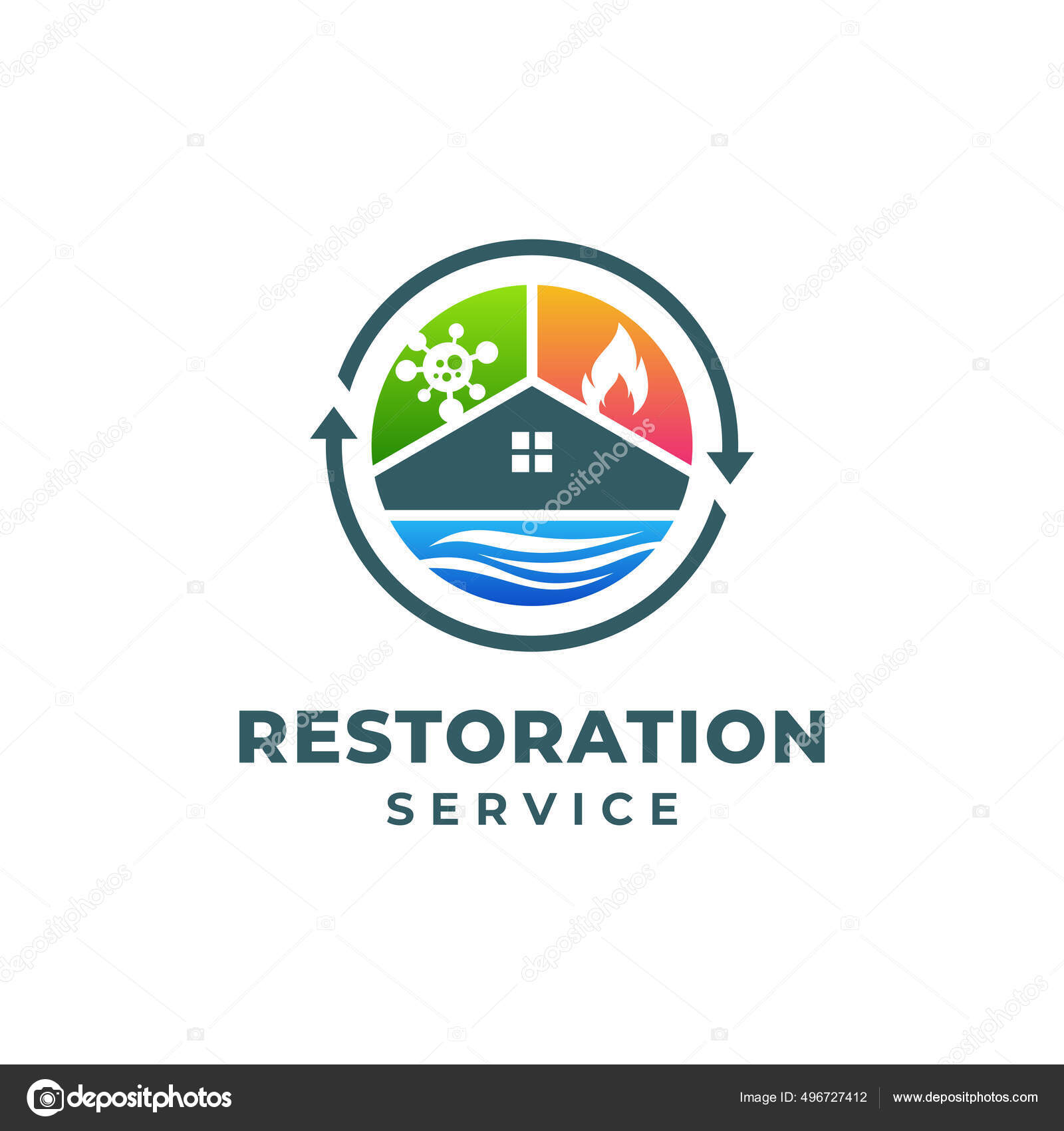 Home Restoration Logo