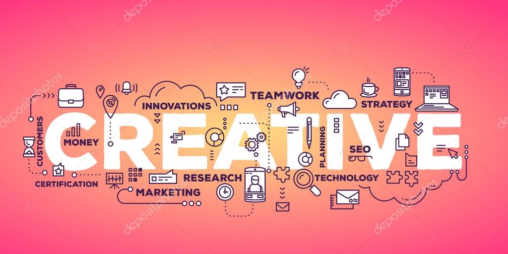 Creativity Word Art