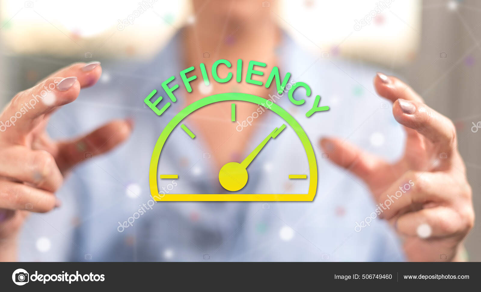 Efficiency Concept Hands Woman Background Stock Photo by ©thodonal ...