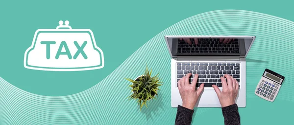 Tax on laptop Stock Photos, Royalty Free Tax on laptop Images ...