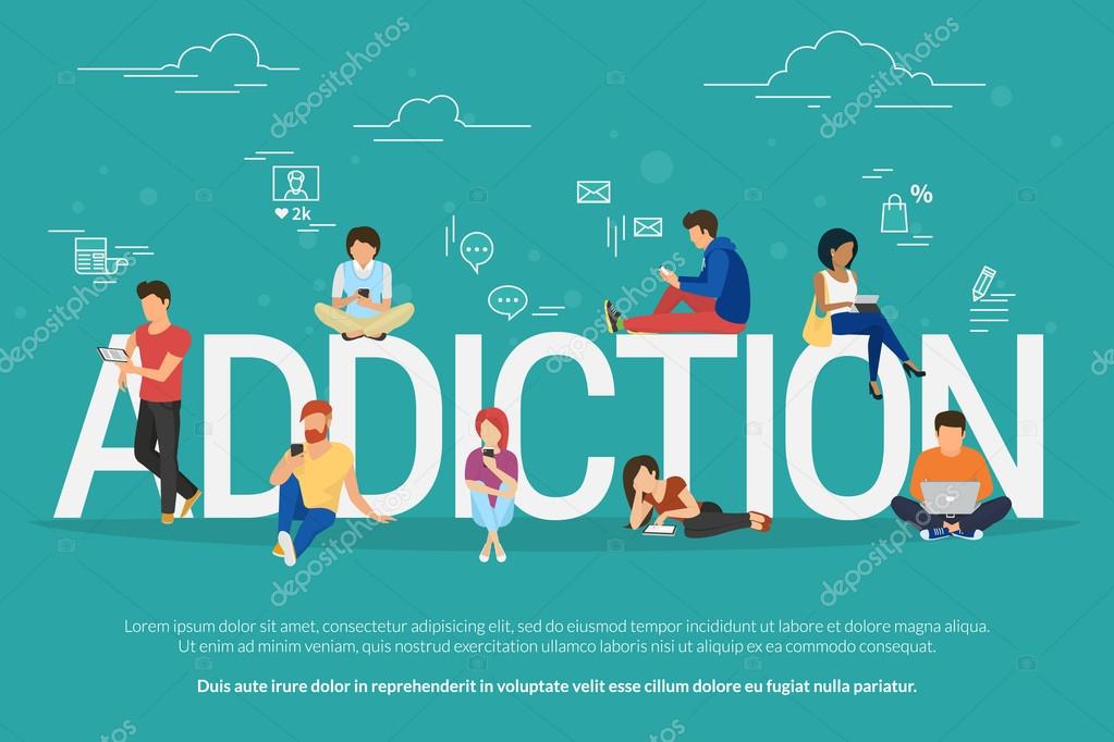 Social Media Addiction Clip Art Social Media Addiction Clip Art