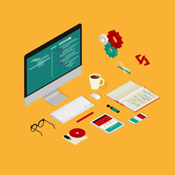 Coding background Stock Vectors, Royalty Free Coding background ...