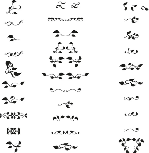 Decorative text dividers design elements set Stock Vector by ©Hipatia ... Decorative text dividers design elements set Stock Vector by ©Hipatia ...