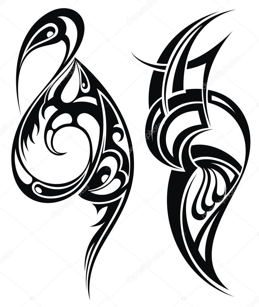 Tattoo Design Stock Vector Image By ©ksyshakiss 55035151