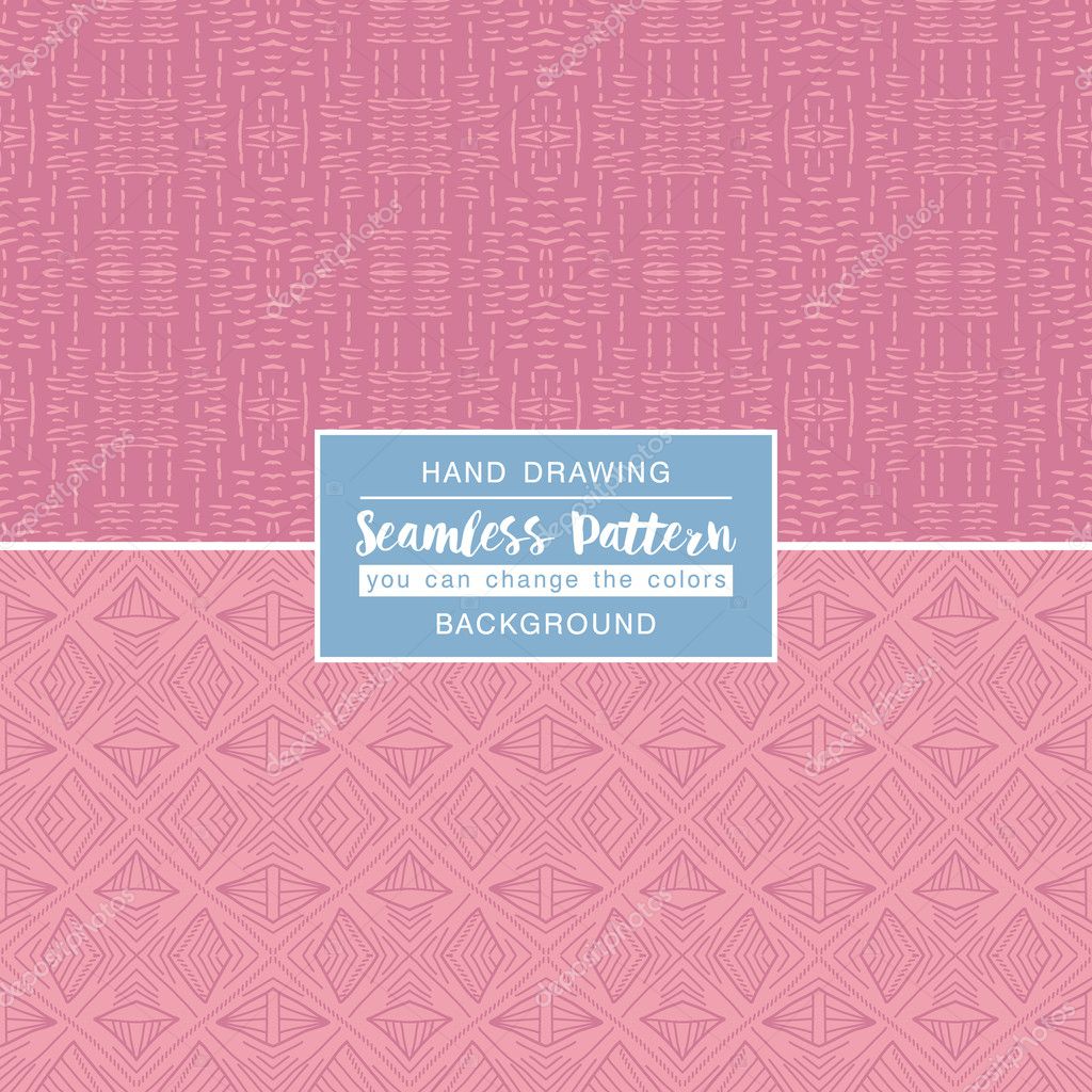 Pink backgrounds with seamless patterns. Ideal for printing Stock ...