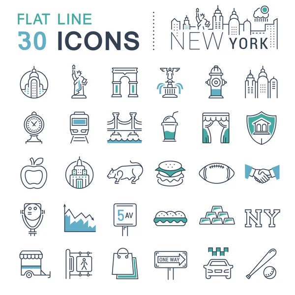 9,774,631 New york icons Vector Images | Depositphotos