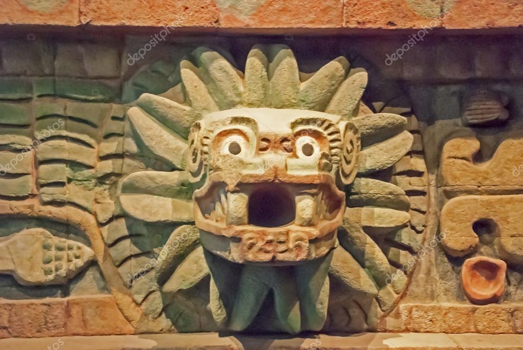 Escultura antigua prehispánica en México — Fotos de Stock © OFranz ...