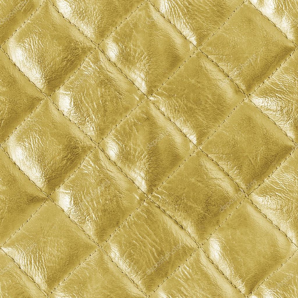 Seamless texture leather gold. Can be used for wallpaper, patter Stock ...