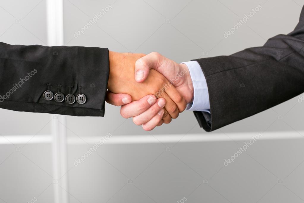 People shaking hands — Stock Photo © phase4studios #86446126