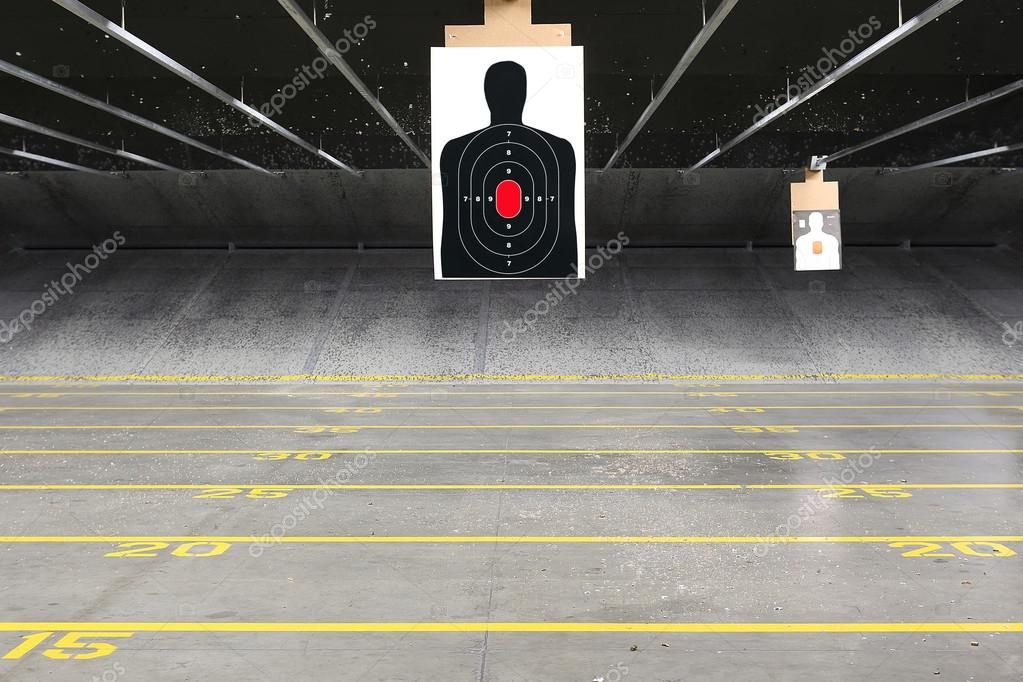 Shooting range illustration — Stock Photo © phase4studios #92385004