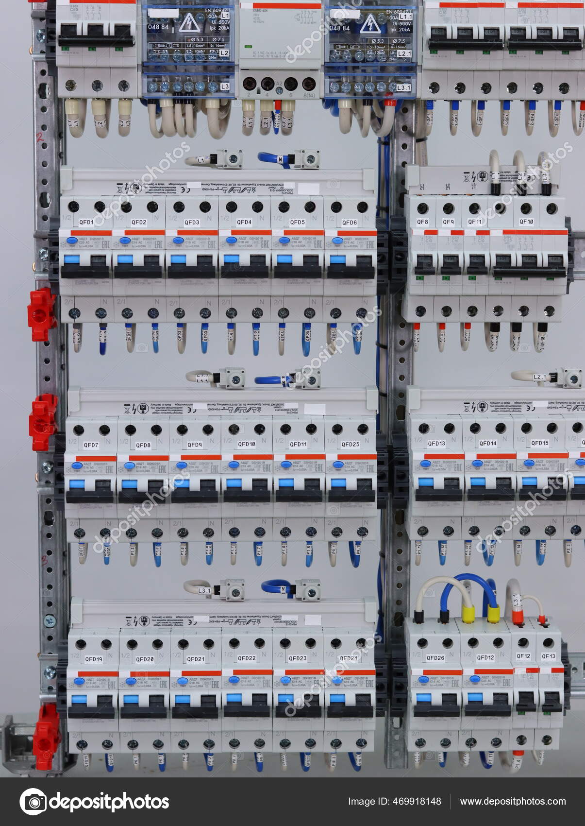 Electrical Panel Automatic Protection Devices Differential Automatic ...