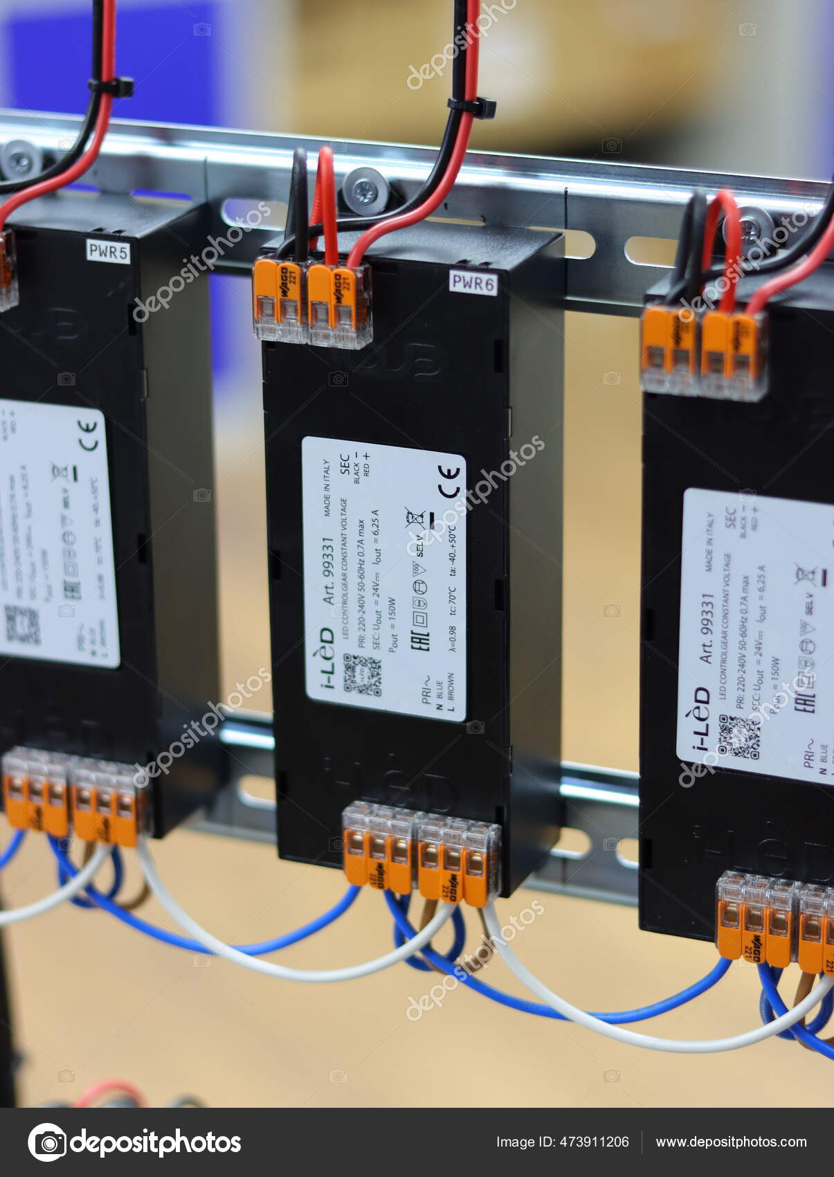 Electric Panel Apartments Private Residences Smart Home System – Stock ...