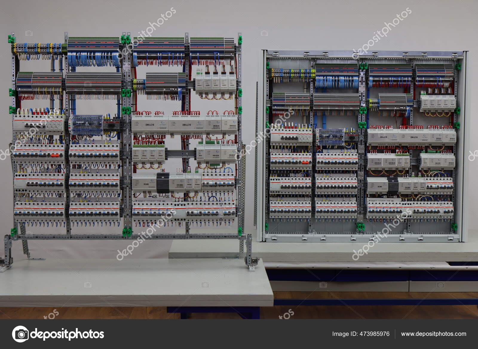 Electric Panel Apartments Private Residences Smart Home System – Stock ...